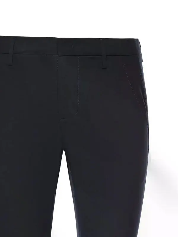 DONDUP Turn-up Hem Trousers - Blue