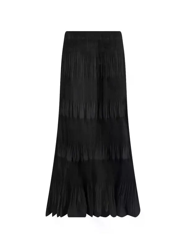 MEIMEIJ Plissé Tiered Skirt