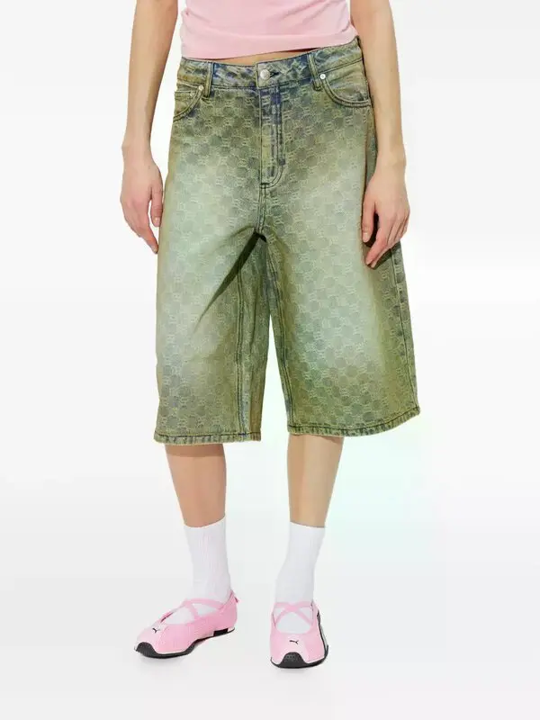 MISBHV Check Pattern Shorts