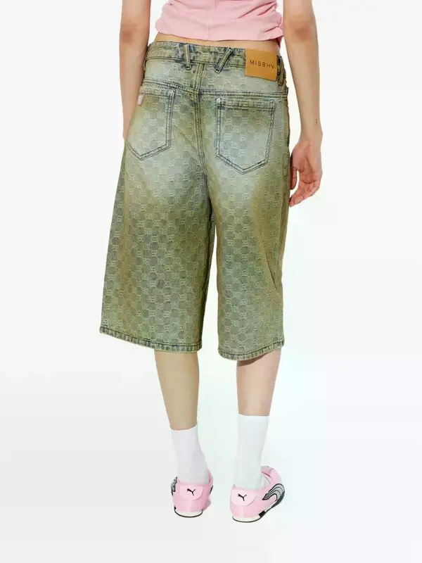 MISBHV Check Pattern Shorts