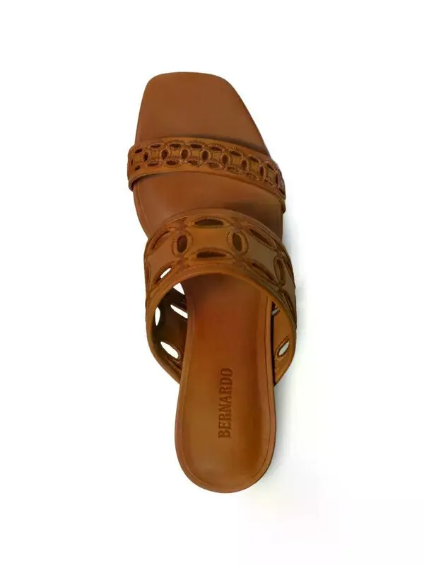 Bernardo Gemma Cut-out Sandals - Brown