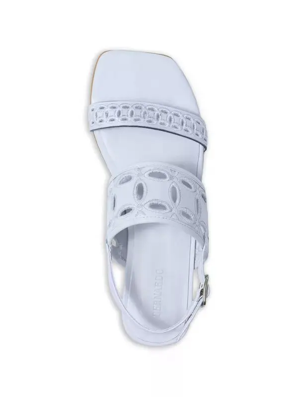 Bernardo Orla Cut-out Flat Sandals - Blue