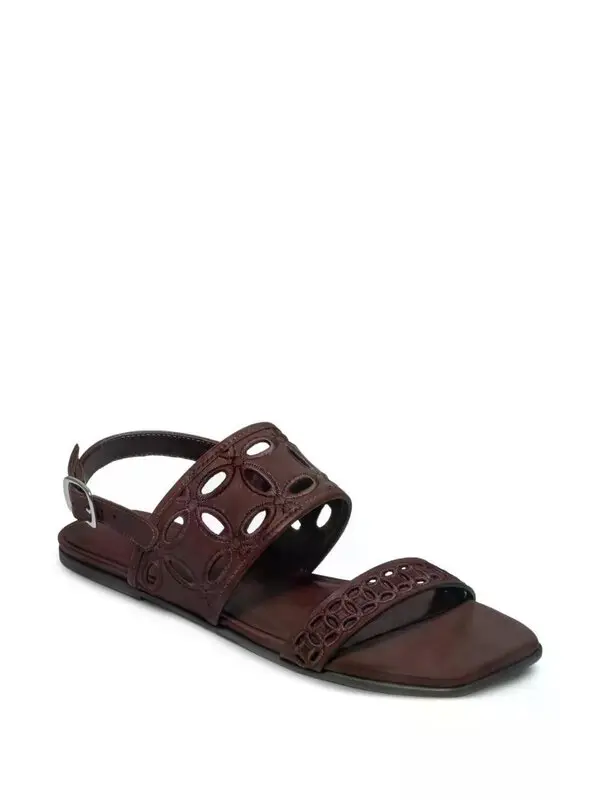 Bernardo Orla Cutout Sandals - Brown