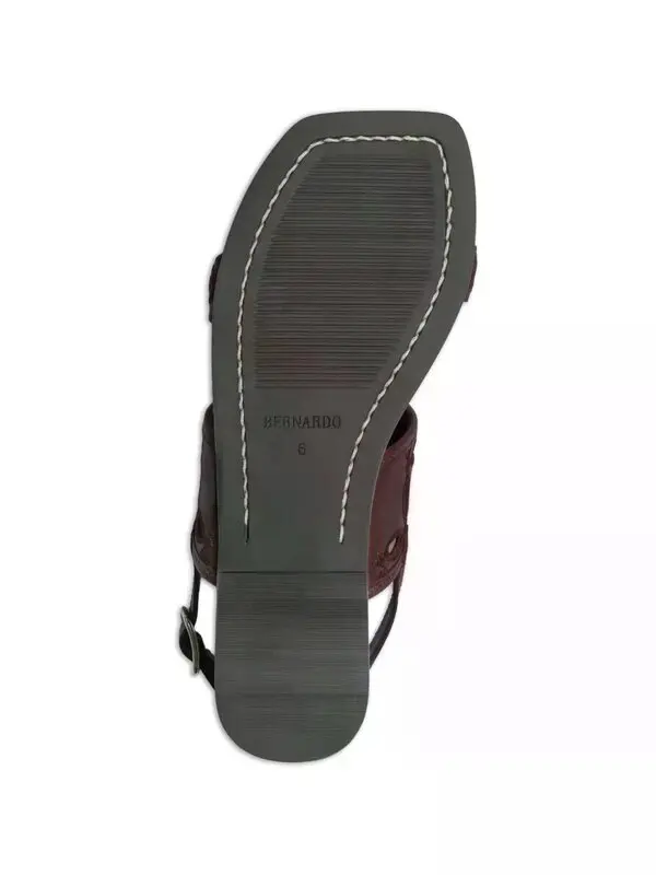 Bernardo Orla Cutout Sandals - Brown