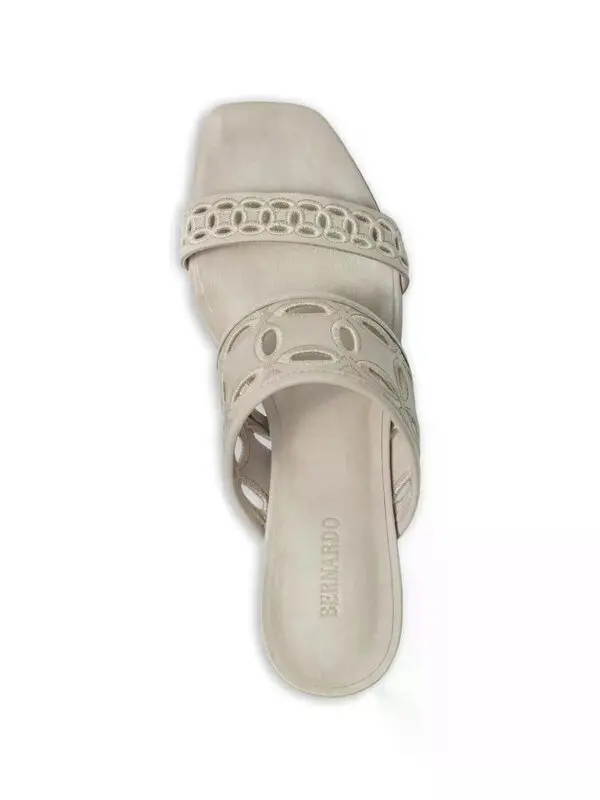 Bernardo Gemma Cut-out Sandals - Neutrals