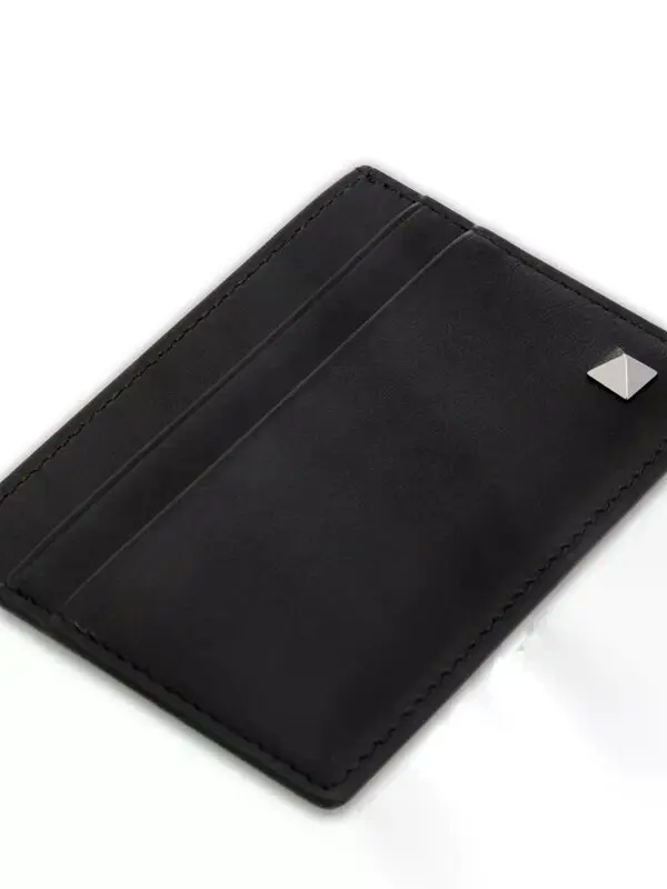 Valentino Garavani Rockstud Calfskin Card Holder