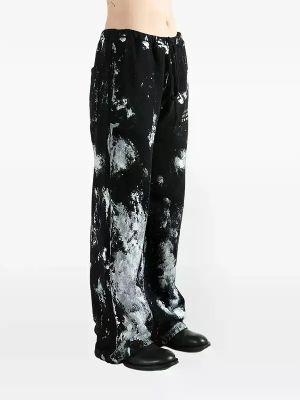 MAISON MARGIELA Paint-splatter Logo Track Pants
