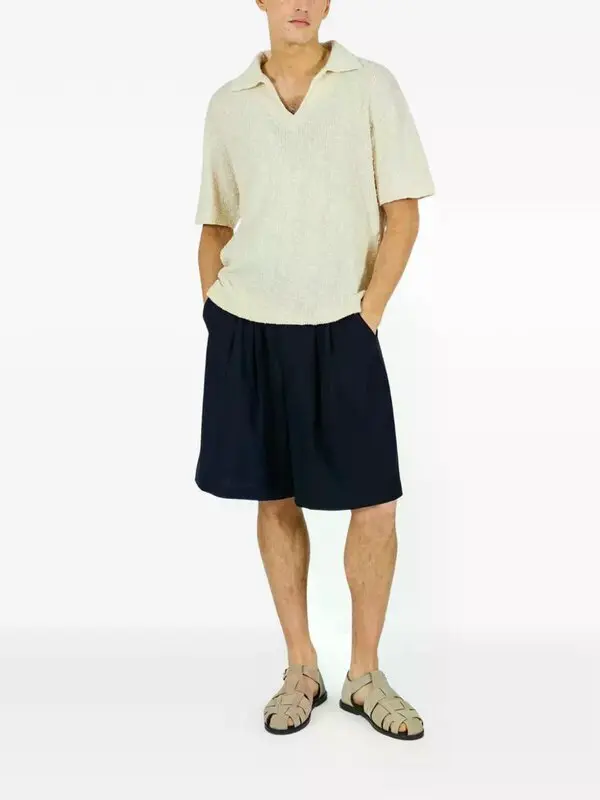 KROST Pleated Twill Shorts