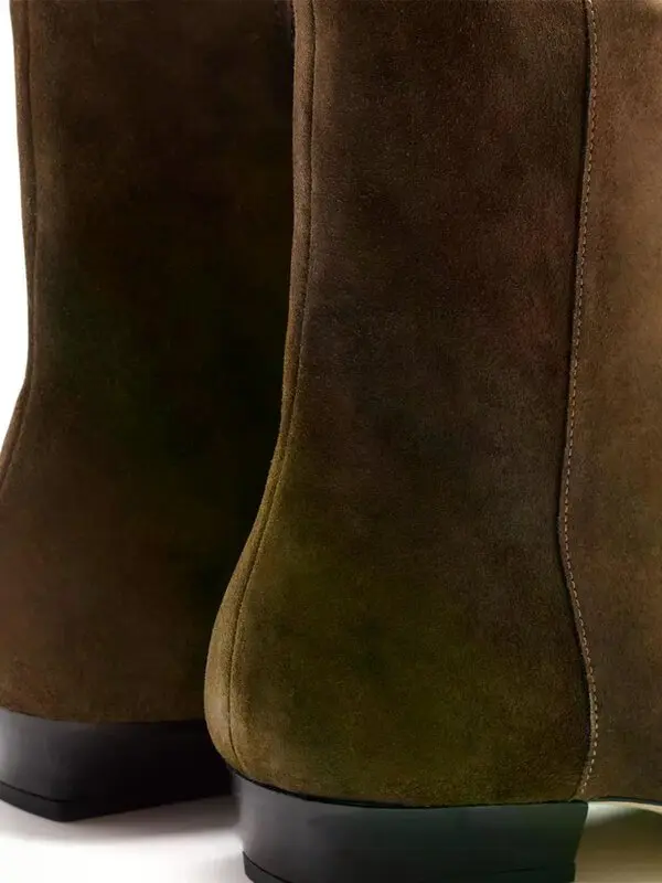 Staud Zipped Block-heel Ankle Boots