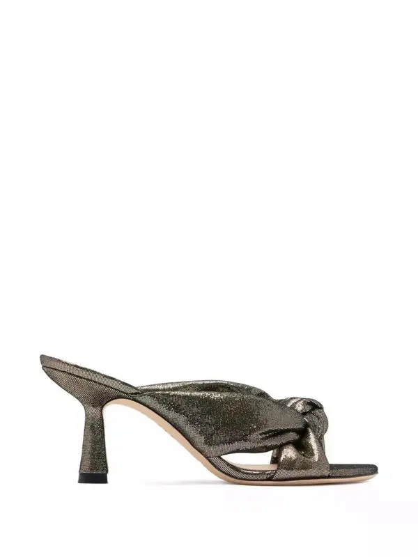 STUART WEITZMAN Soplaya Knotted Sandals - Gold