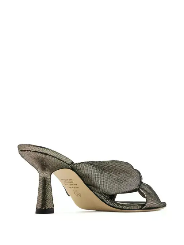 STUART WEITZMAN Soplaya Knotted Sandals - Gold