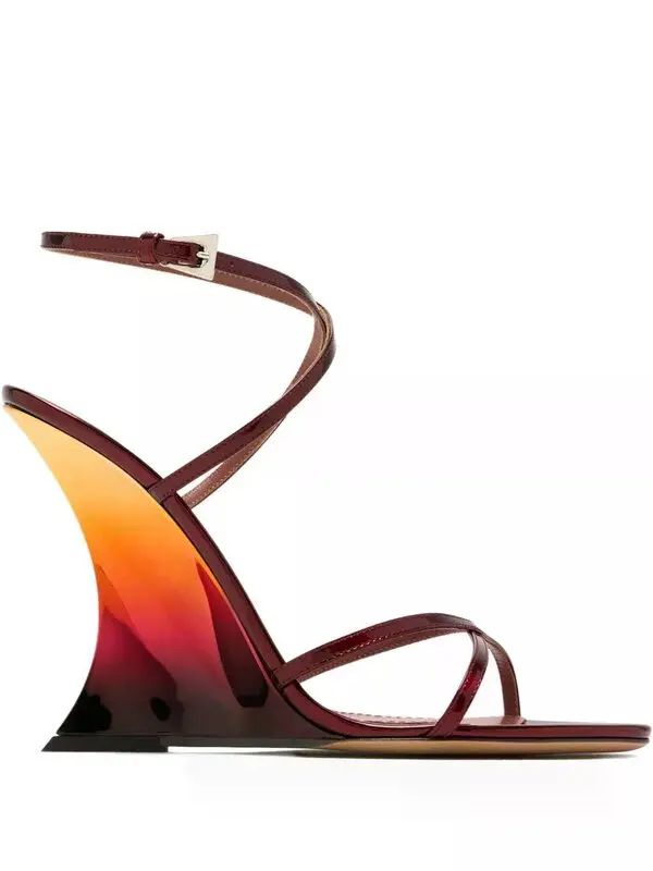 Paris Texas 105mm Nina Wedge Heeled Sandals