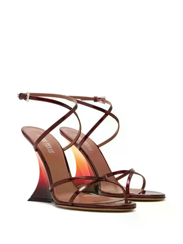 Paris Texas 105mm Nina Wedge Heeled Sandals