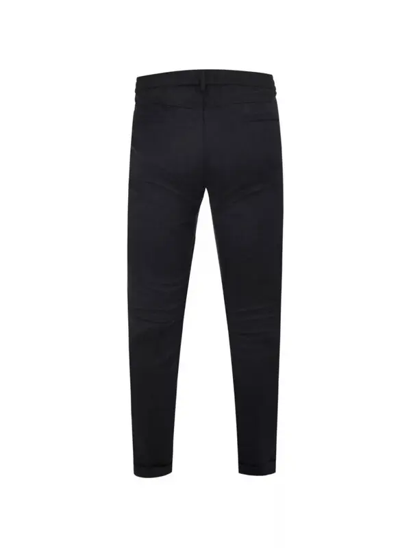 Luciano Barbera Drawstring Pleated Trousers - Grey