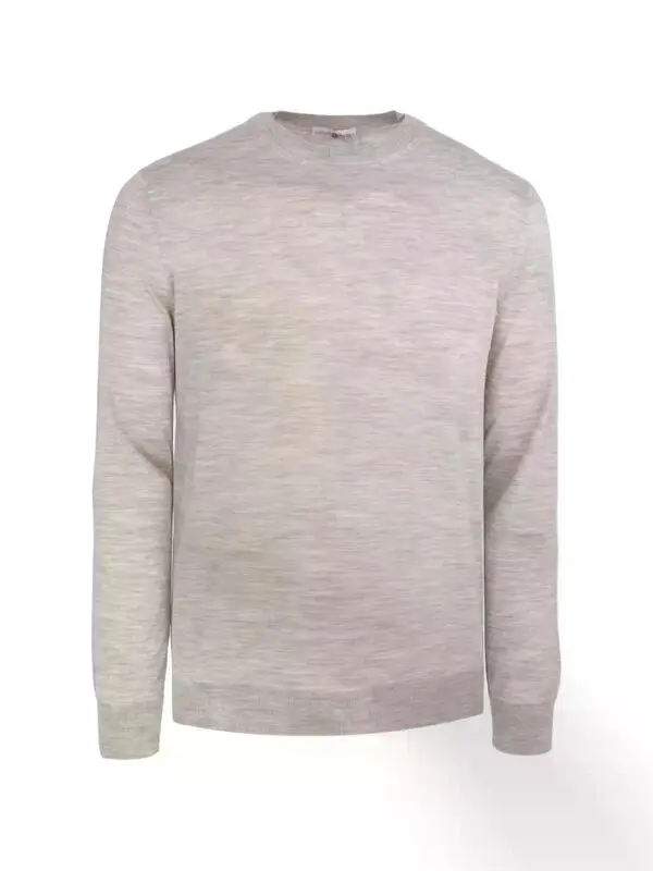 Luciano Barbera Marl-effect Wool Sweater