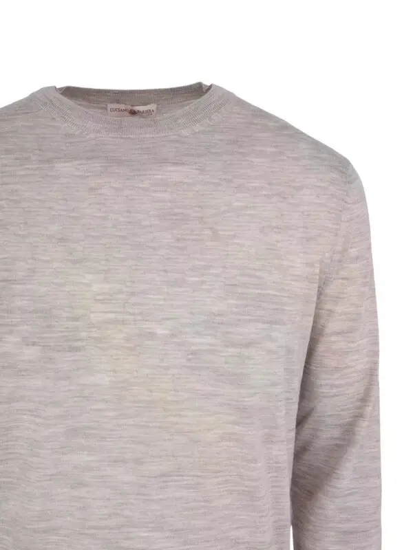 Luciano Barbera Marl-effect Wool Sweater