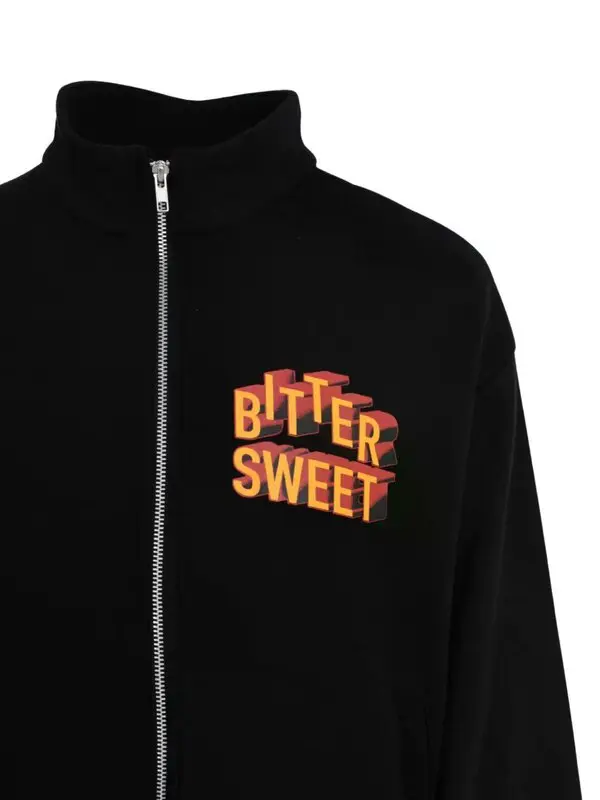 TEE LIBRARY Graphic-print Zip-up Jacket