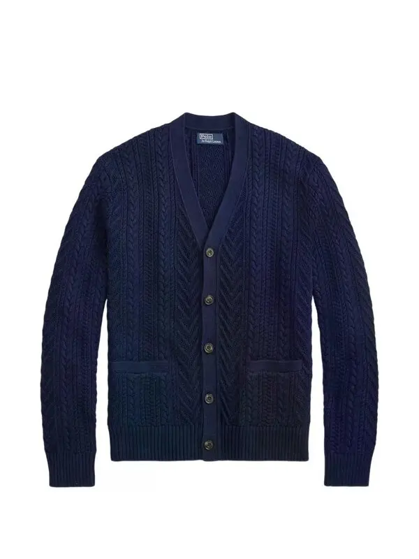 Polo Ralph Lauren Aran-knit Cotton Cardigan