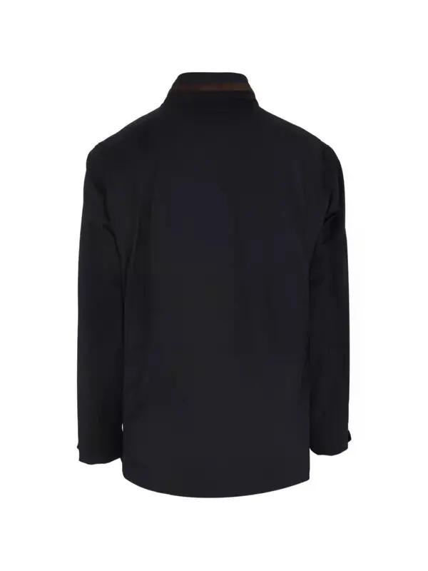 Luciano Barbera Techno High-neck Coat
