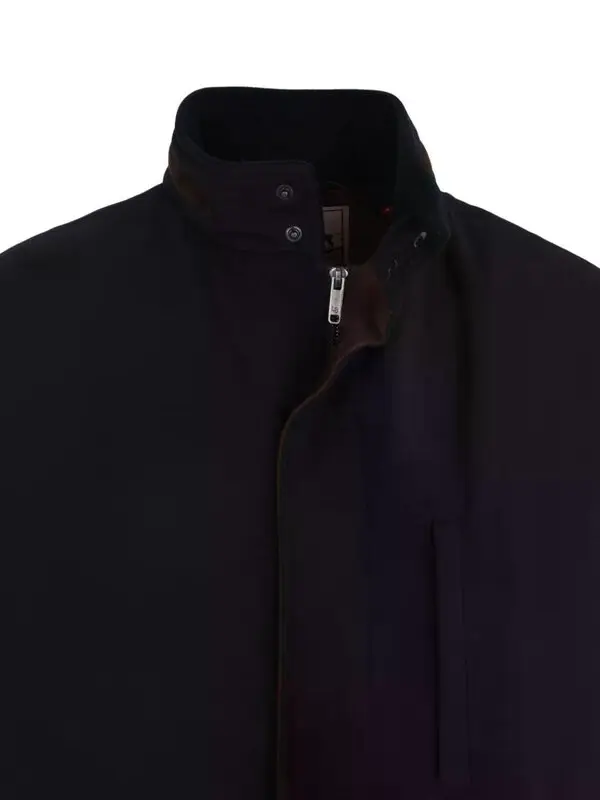Luciano Barbera Techno High-neck Coat