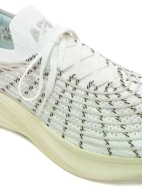 Apl Almond-toe Knit Sneakers