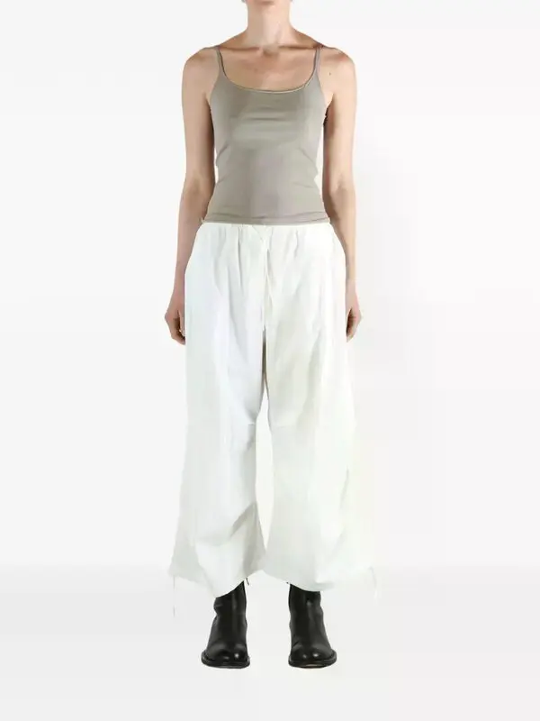 AMOMENTO Spaghetti-strap Top - Grey