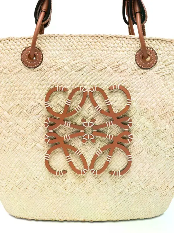 Loewe Anagram Logo Woven Tote