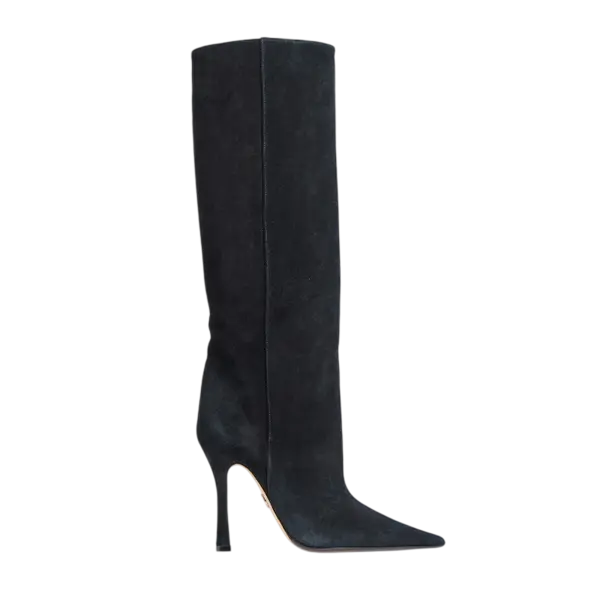 Gucci Stiletto Leather Boots - Black