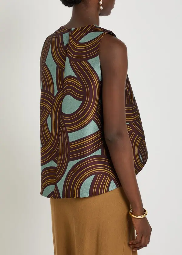 La DoubleJ La Scala Jacquard Woven Top