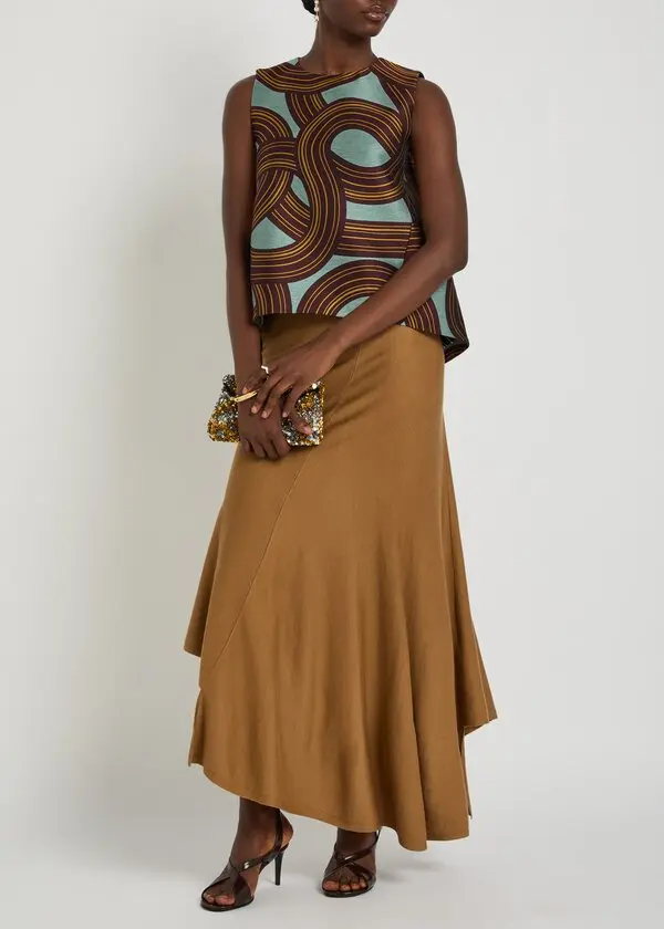 La DoubleJ La Scala Jacquard Woven Top
