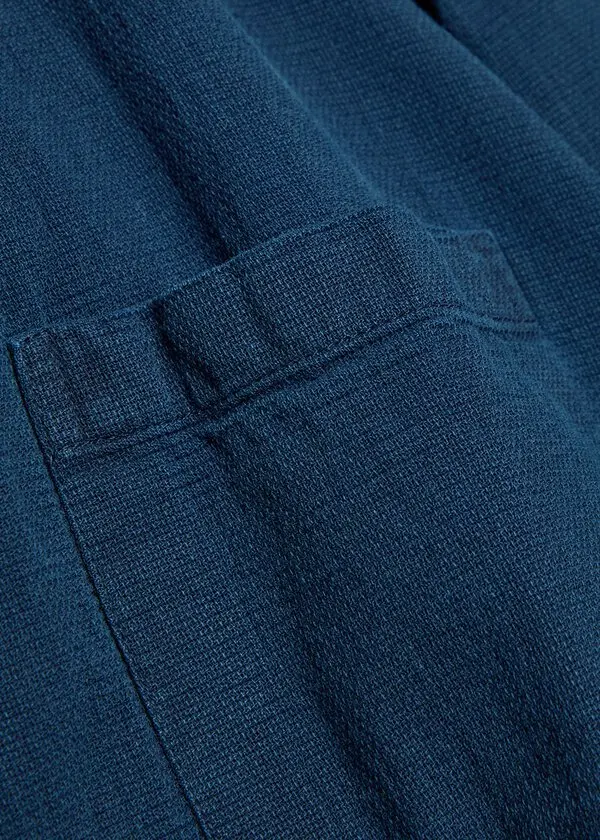 Oliver Peoples Grandad Cotton Shirt - Indigo