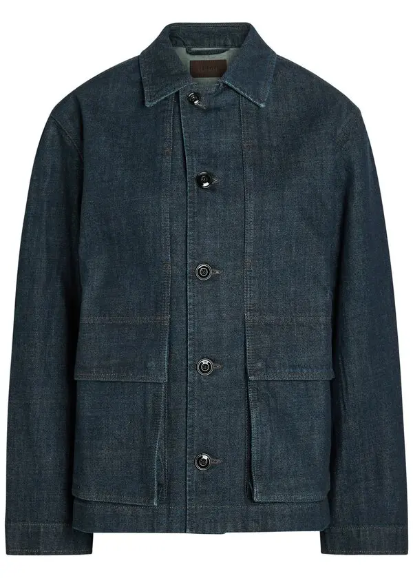 LEMAIRE Boxy Denim Overshirt - Indigo