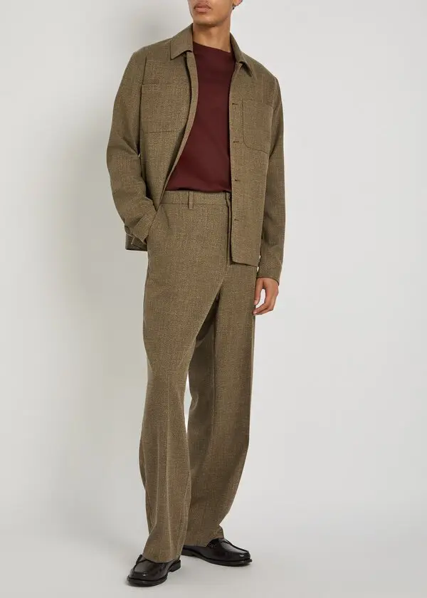 LES DEUX Randall Straight-leg Woven Trousers