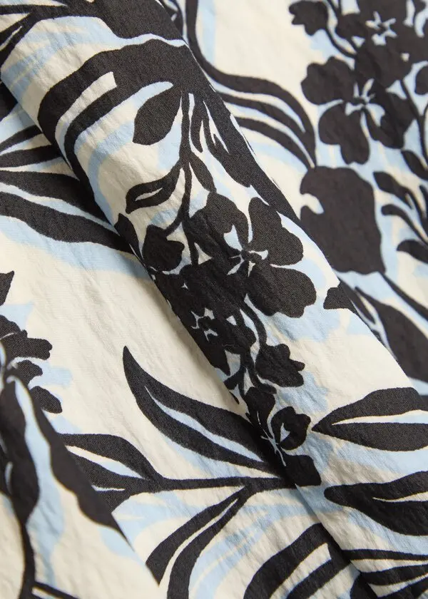 Rails Belina Floral-print Woven Blouse - Black