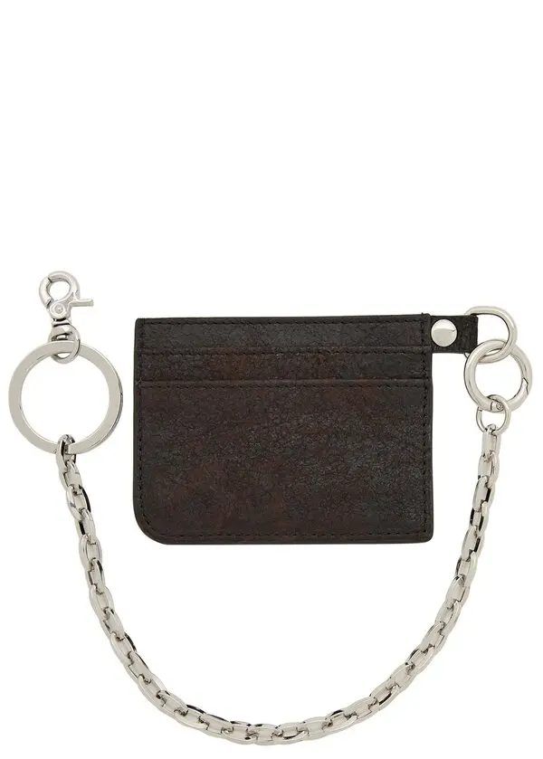 VIVIENNE WESTWOOD Orb Leather Card Holder