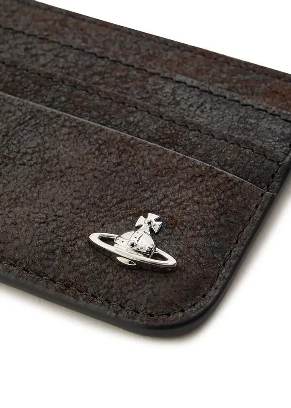 VIVIENNE WESTWOOD Orb Leather Card Holder