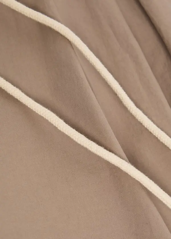 Maria Mcmanus Barrel-leg Cotton-poplin Trousers