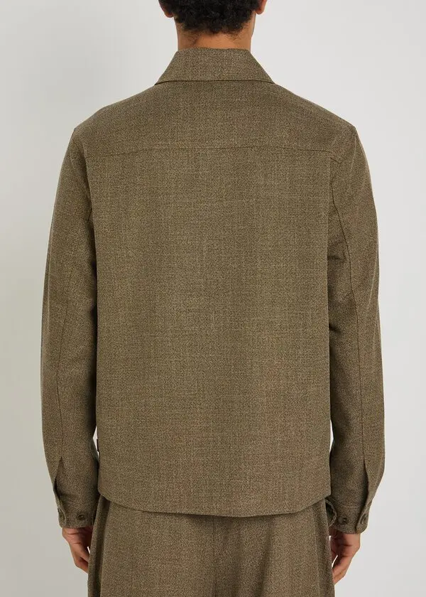 LES DEUX Marseille Woven Jacket - Khaki