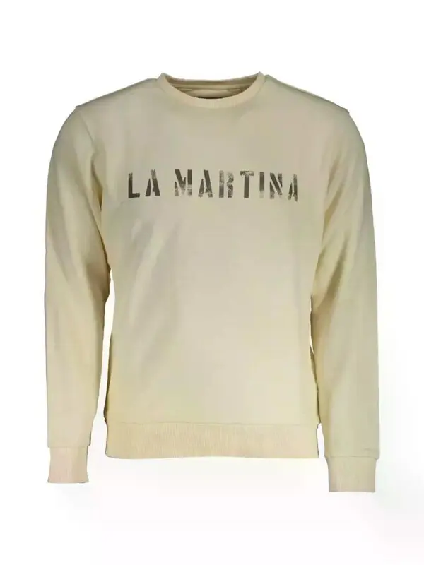 LA MARTINA Logo-print Crew-neck Sweater