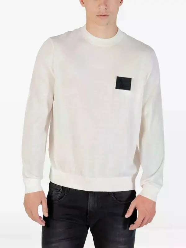 Armani Exchange Logo-patch Sweater