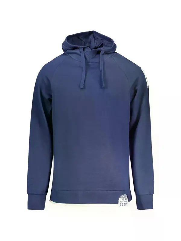 RIFLE Logo-patch Raglan-sleeve Hoodie