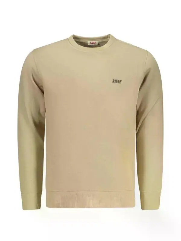 RIFLE Logo-print Cotton Sweater