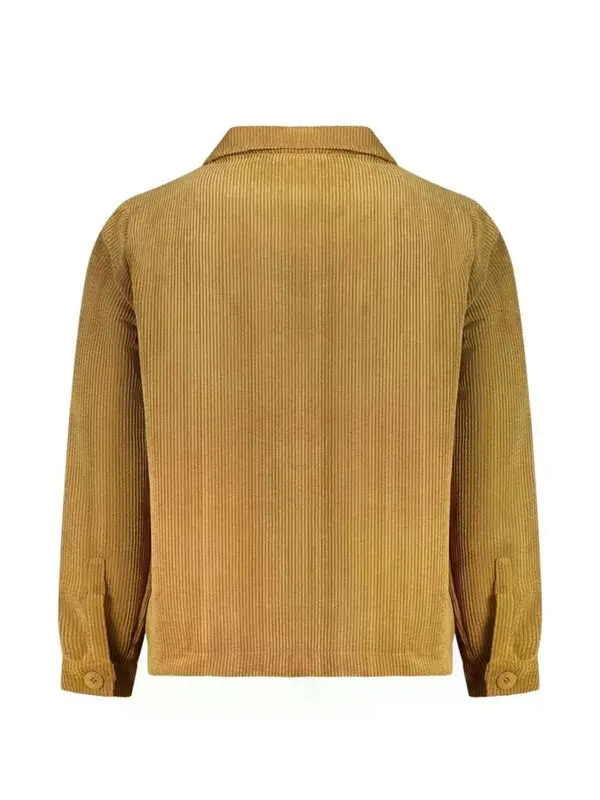 RIFLE Corduroy Notched-collar Shirt Jacket