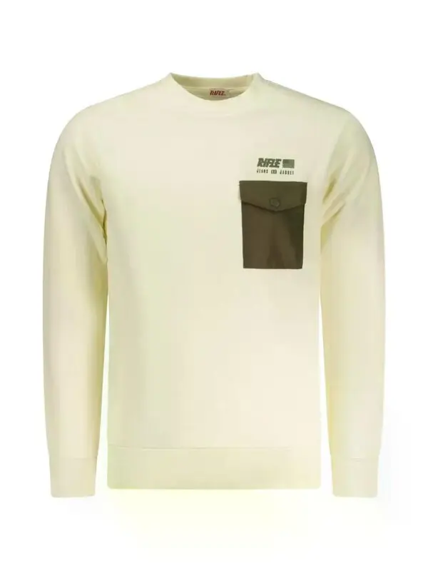 RIFLE Logo-print Flap-pocket Sweatshirt