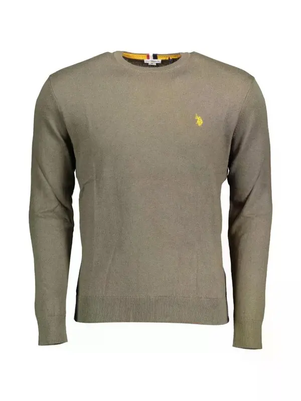 U.s. Polo Assn. Embroidered Logo Crew-neck Jumper