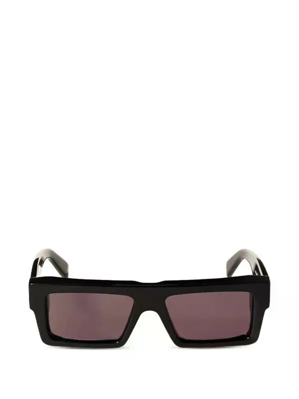 Off-White Arrows Rectangle-frame Sunglasses - Black
