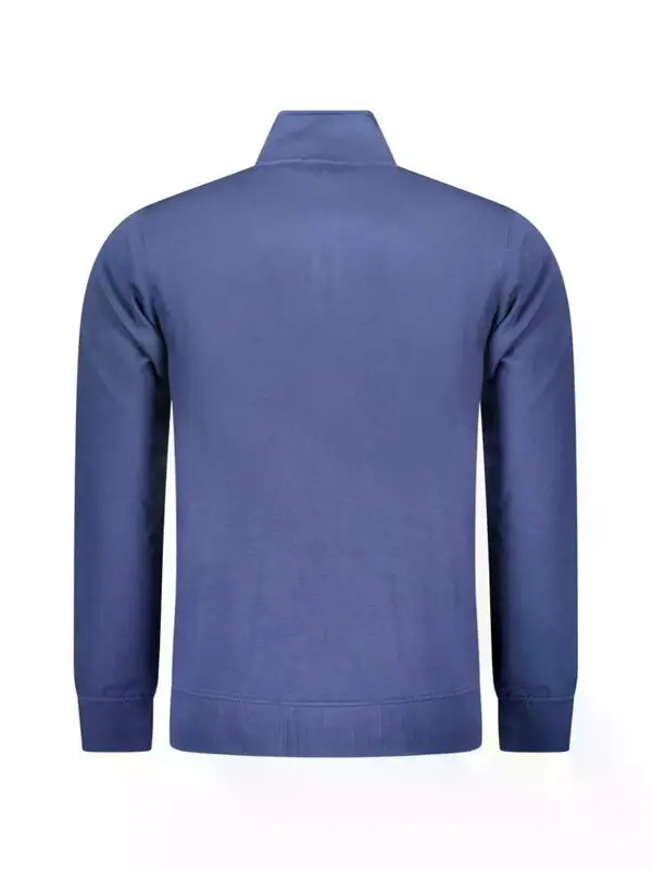 RIFLE Zip-up Cotton Sweater