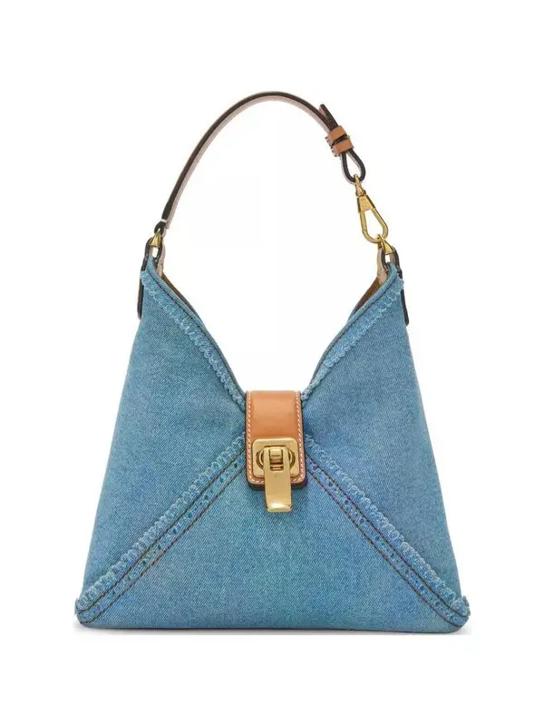 Ermanno Scervino Mini Clio Denim Tote Bag