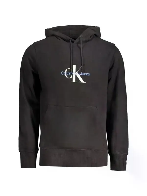 Calvin Klein Cotton Hoodie With Embroidered Logo