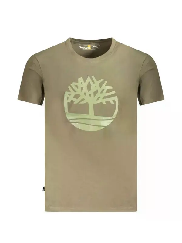 Timberland Logo-print T-shirt - Neutrals